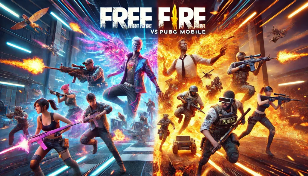 Free Fire vs PUBG Mobile: Perbandingan Kelebihan,Kekurangan